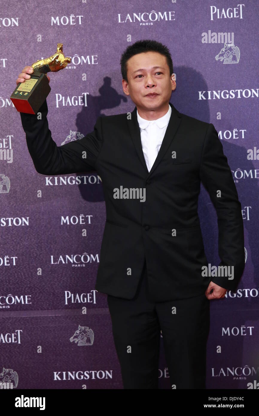 Taipei, China. 23rd Nov, 2013. Li Kangsheng wins Best Leading Actor at ...