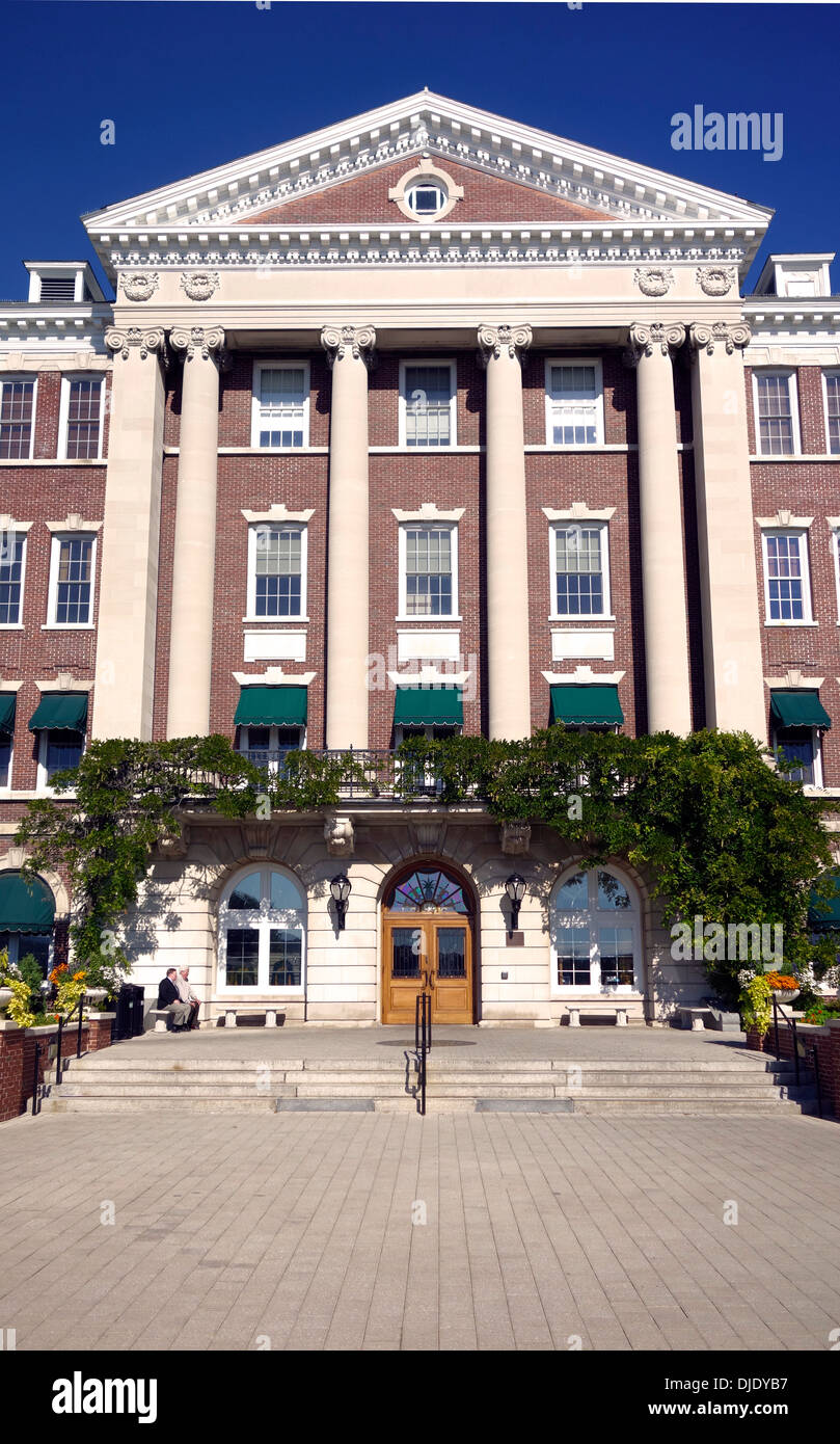 the Culinary Institute of America building in Hyde Park NY Stock Photo ...