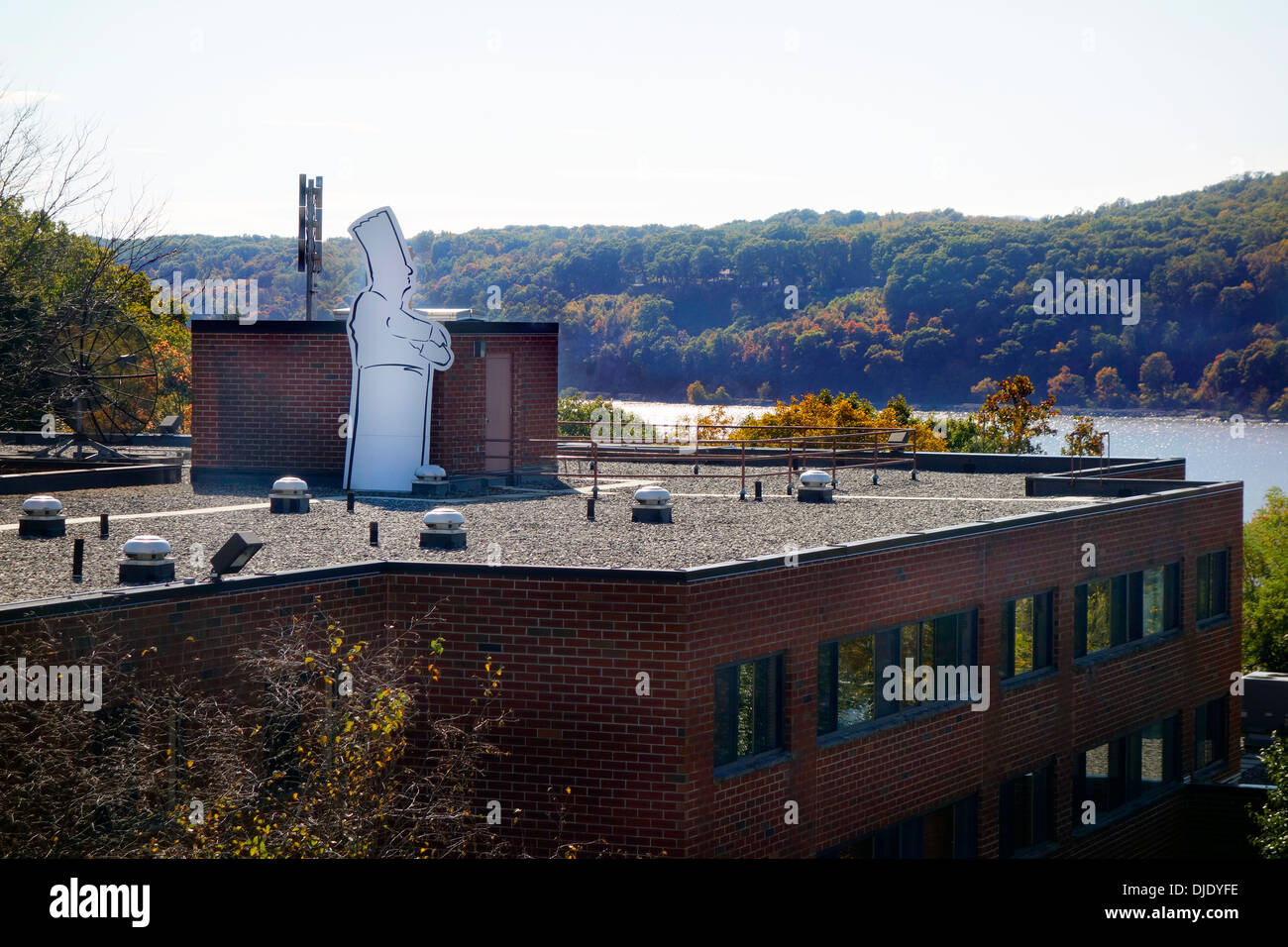 the Culinary Institute of America building in Hyde Park NY Stock Photo ...