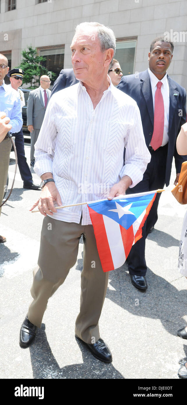 Mayor Michael Bloomberg, National Puerto Rican Day Parade on the ...