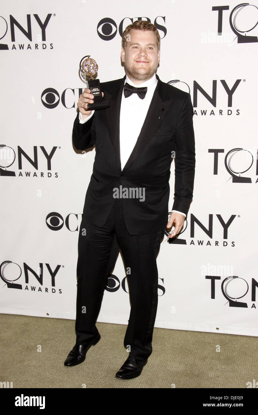 James Corden The 66th Annual Tony Awards, held at Beacon Theatre ...