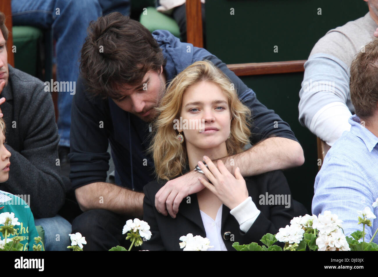 Antoine Arnault and Natalia Vodianova Celebrities attending the Mens ...