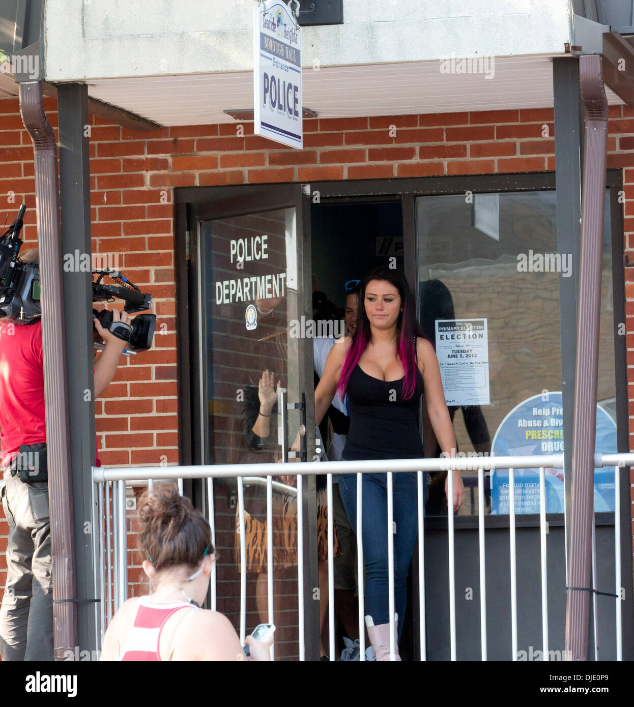 Jennifer "JWoww" Farley Deena Nicole Cortese was seen drinking on a ...