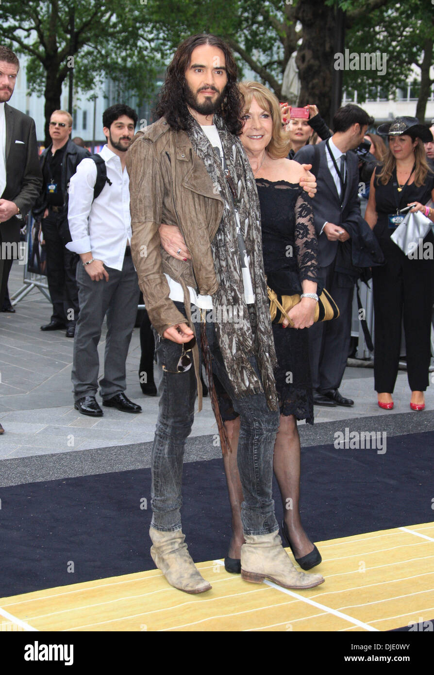 Russell Brands Mother Daughter