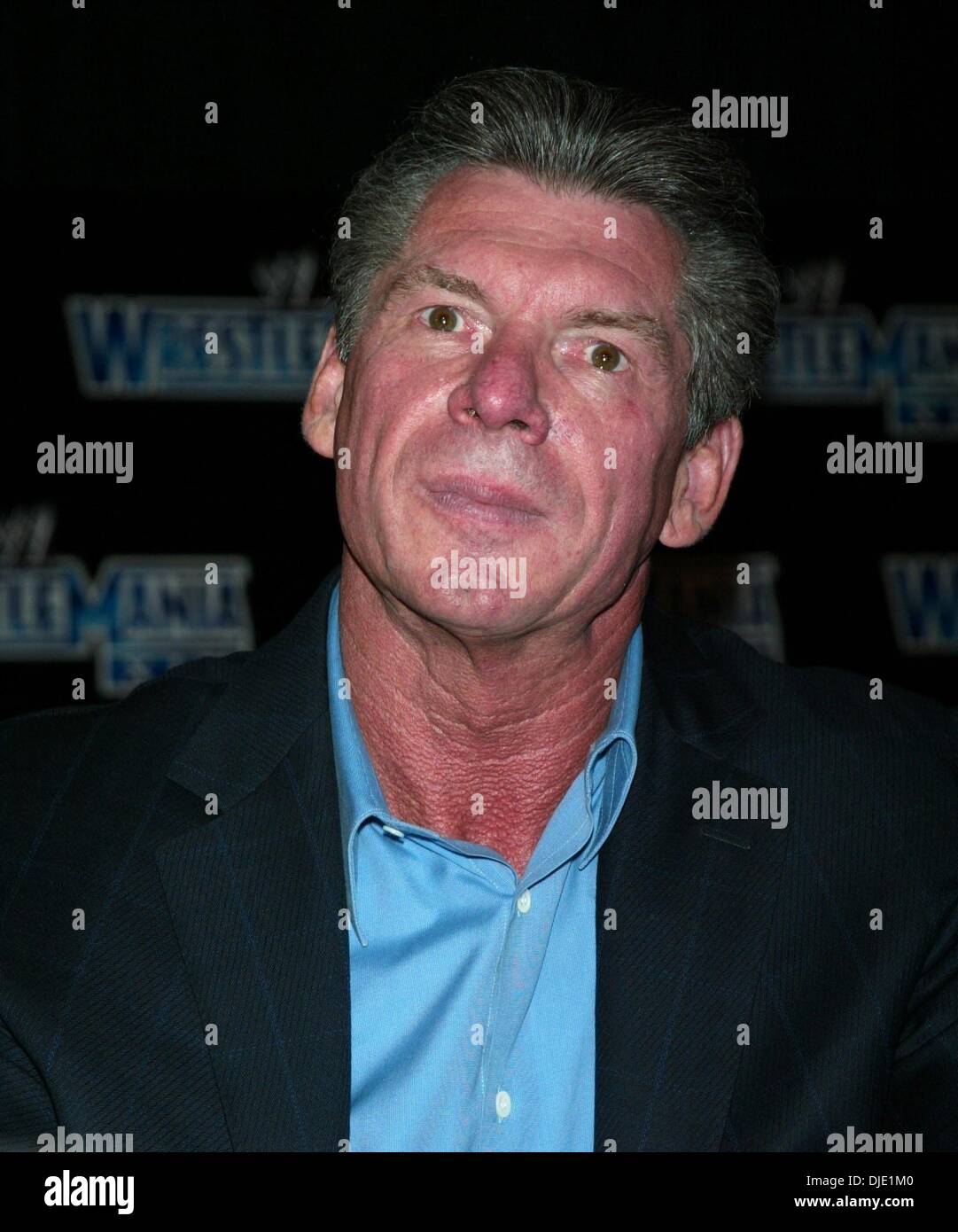 Mar 18, 2003 - New York, New York, USA - WWE Chairman VINCE MCMAHON at ...