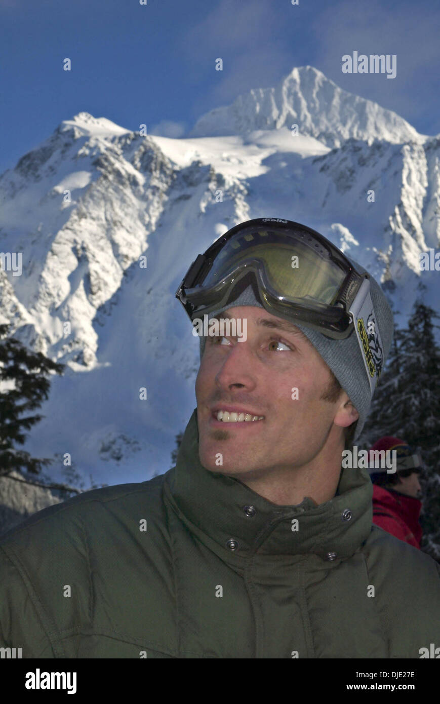 Feb 08, 2004; Mt. Baker, WA, USA; Seen here, first ever Gold Medal ...