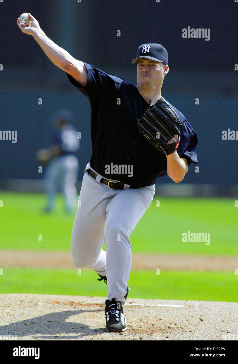 March 13, 2004; Kissimmee, FL, USA; New York Yankees' pitcher JON ...