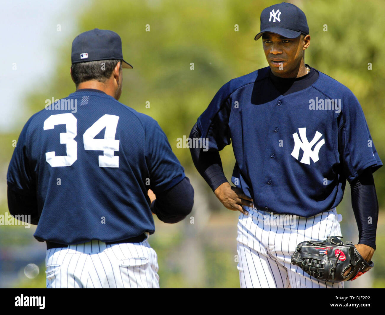 New york yankees pitching coach hi-res stock photography and images - Alamy
