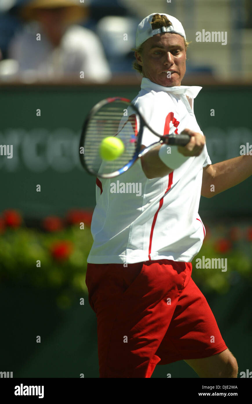 Mar 16, 2004; Indian Wells, California, USA; LLEYTON HEWITT at the ...