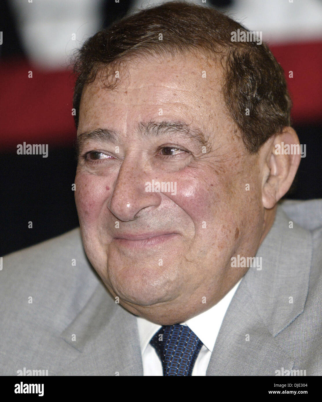 Mar 24, 2004; Los Angeles, CA, USA; BOB ARUM of Top Rank is all smiles ...
