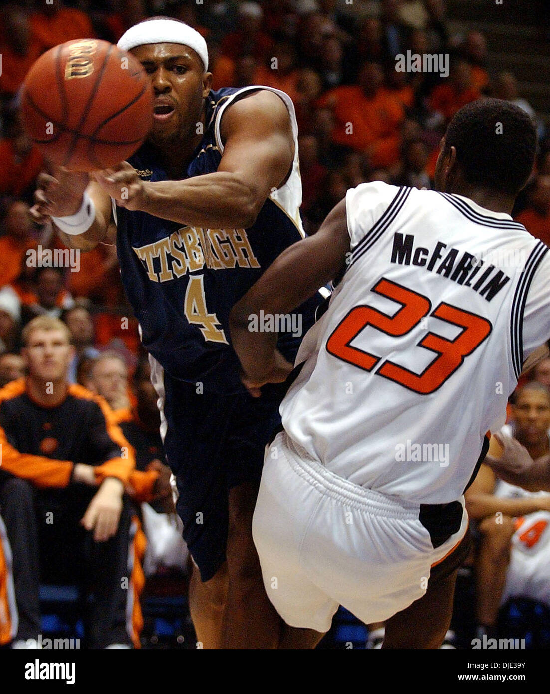 At the continental airlines arena in east rutherford hi-res stock ...