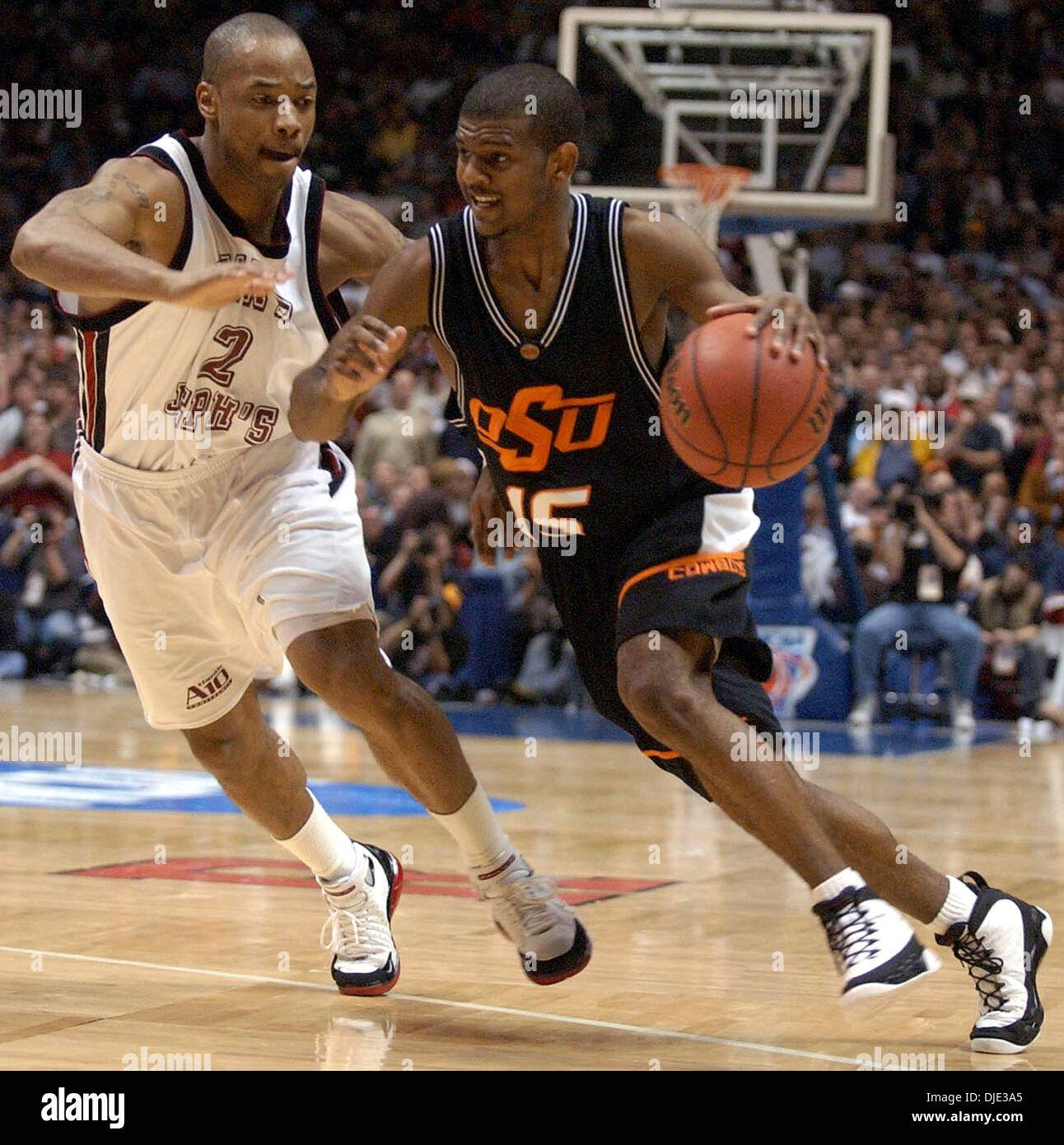 At the continental airlines arena in east rutherford hi-res stock ...