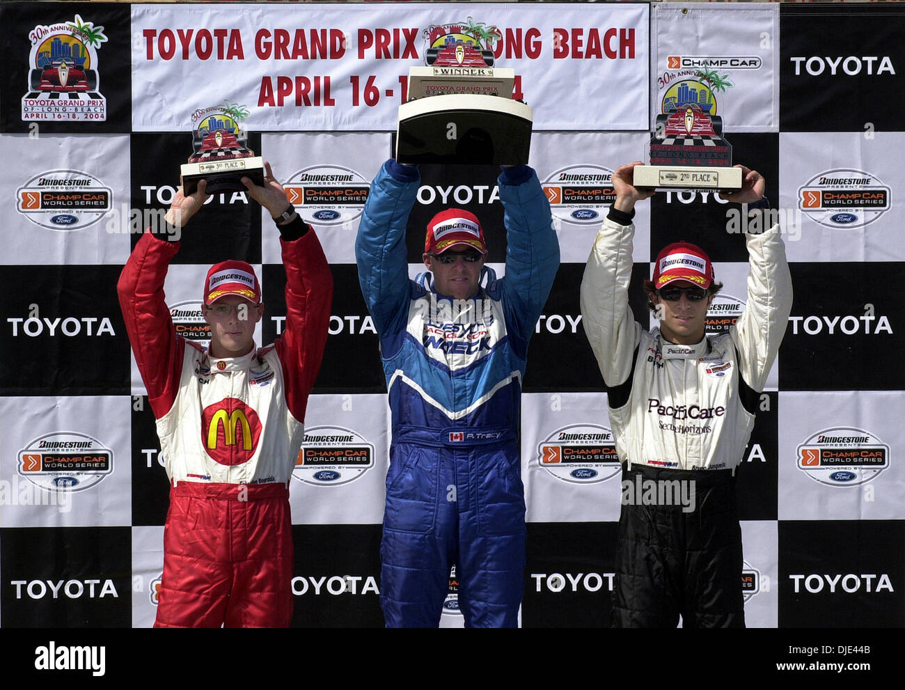 Apr 18, 2004; Long Beach, CA, USA; Toyota Grand Prix of Long Beach 2004 ...