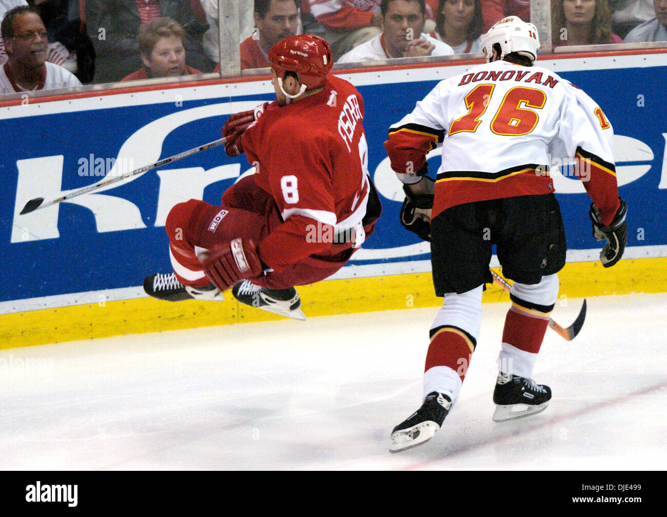 Jiri fischer red wings hi-res stock photography and images - Alamy