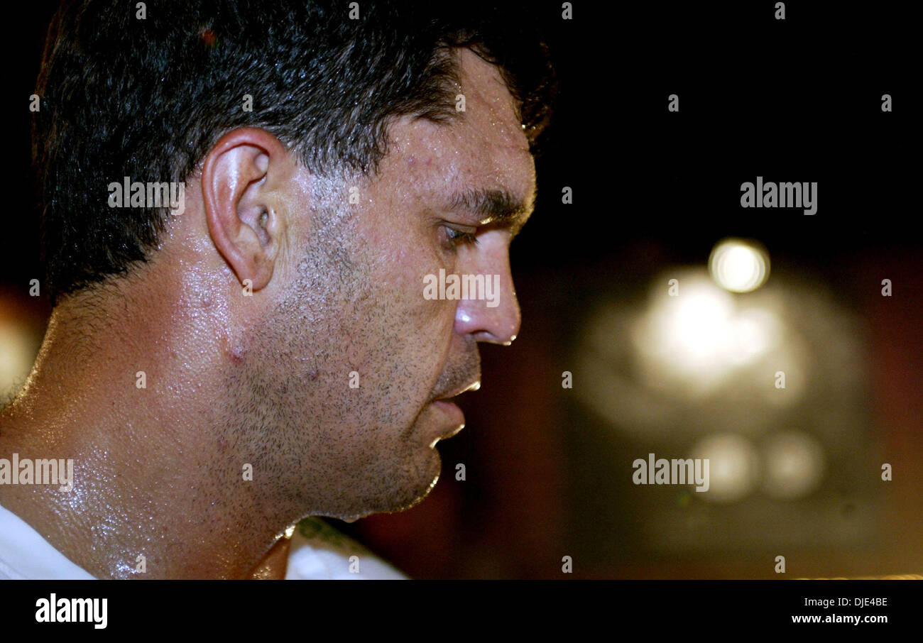 Sep 14, 2004; Los Angeles, CA, USA; WBC heavyweight contender CORRIE ...