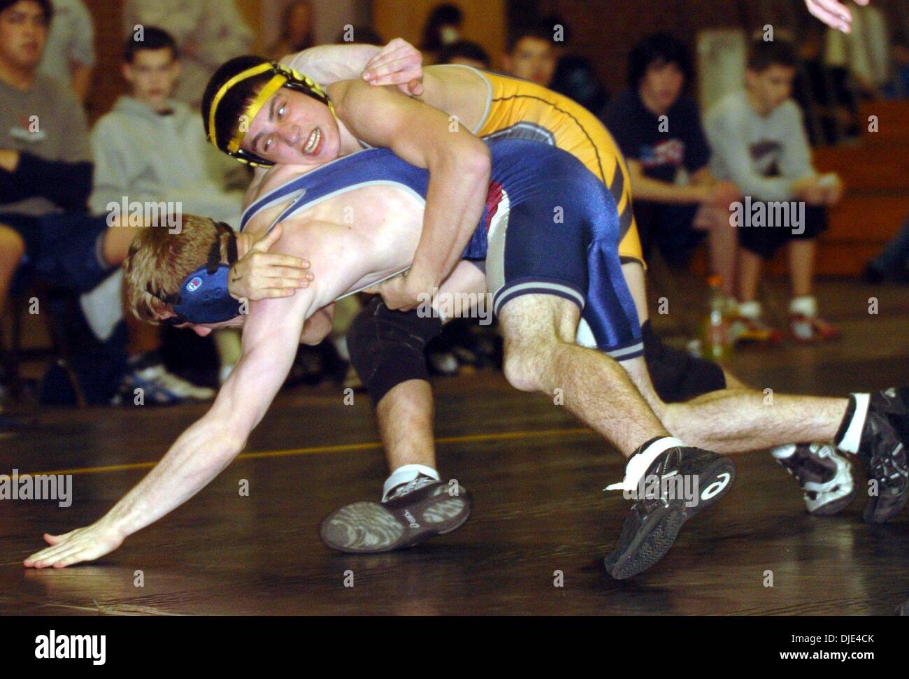 Antioch's Dominic Mutulo cq (top) and Freedom's Brad Hunt cq battle ...