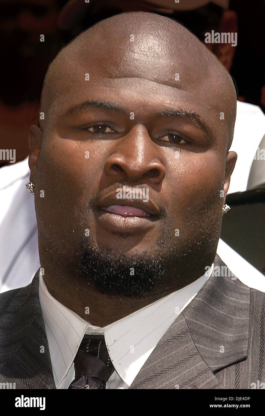 April 22, 2004; Los Angeles, CA, USA; Heavyweight contender JAMES TONEY ...