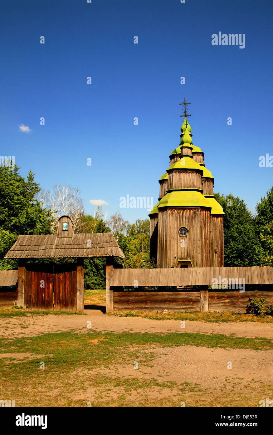 Old wooden church, Open-air museum of ukrainian architecture and ...