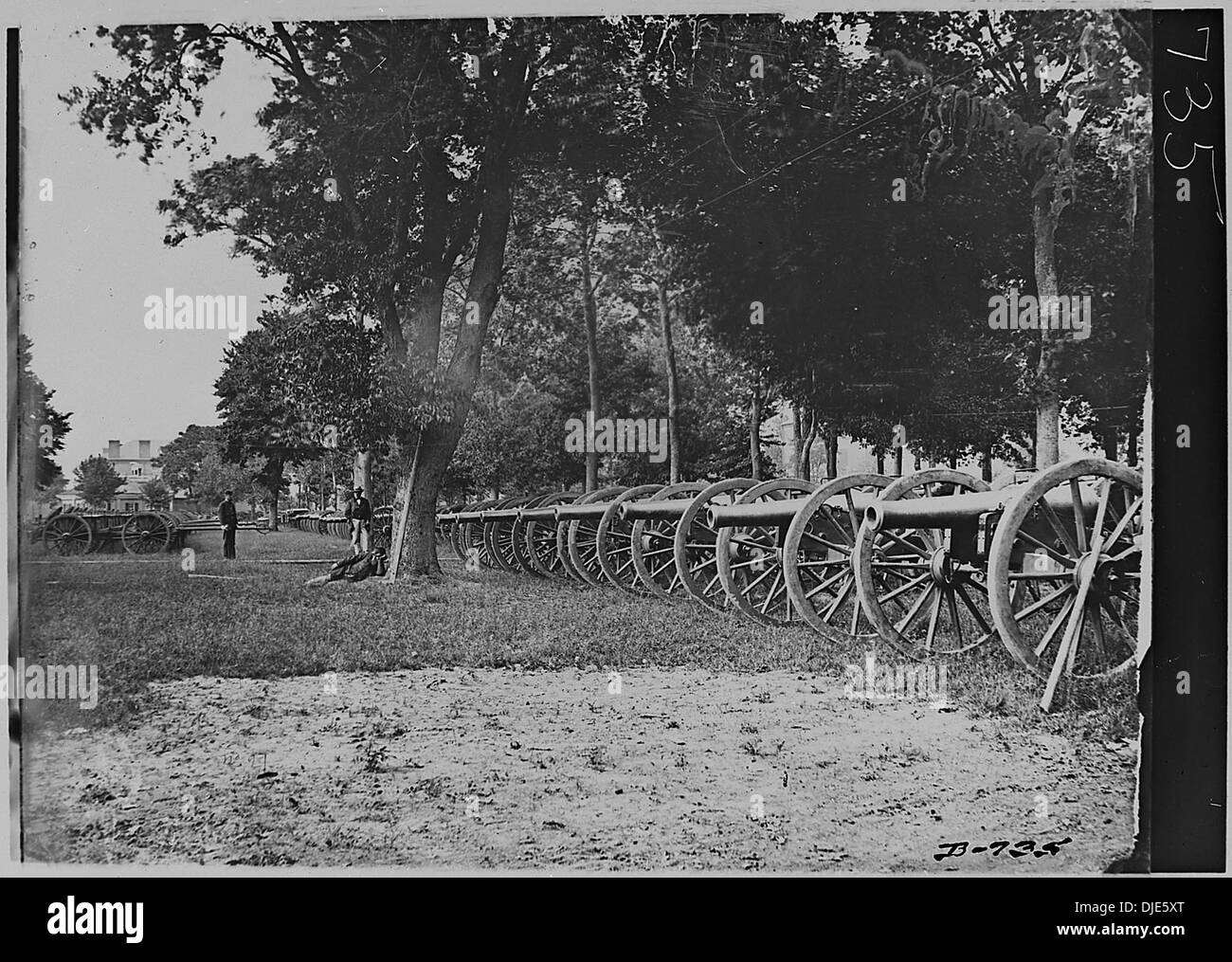 A view of Artillery Park, a military site known for its historical role ...