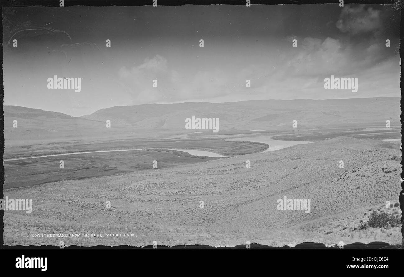 This view captures the Colorado River from the mouth of the Blue River ...