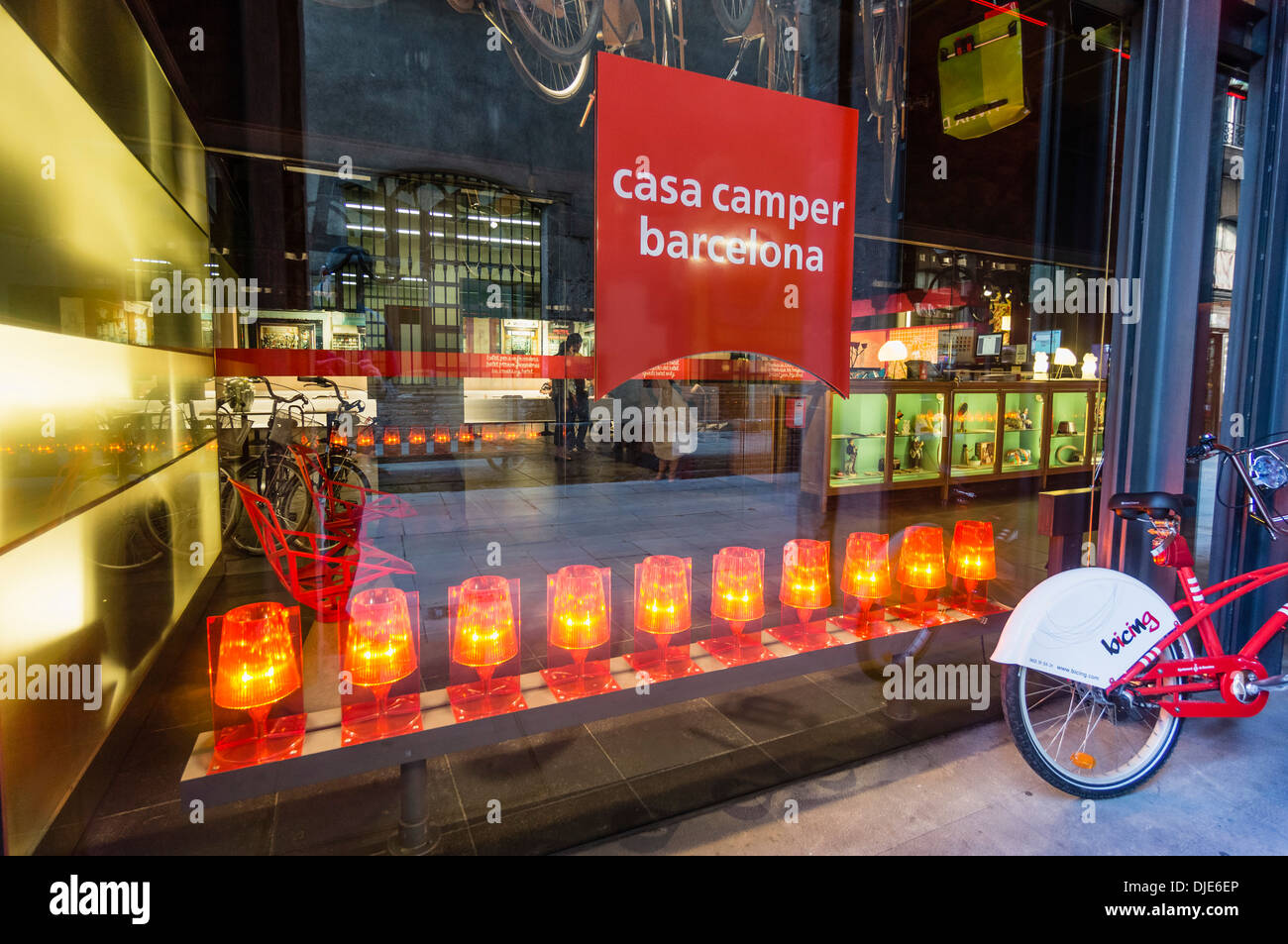 Casa Camper Design Hotel, Barcelona, Spain Stock Photo - Alamy