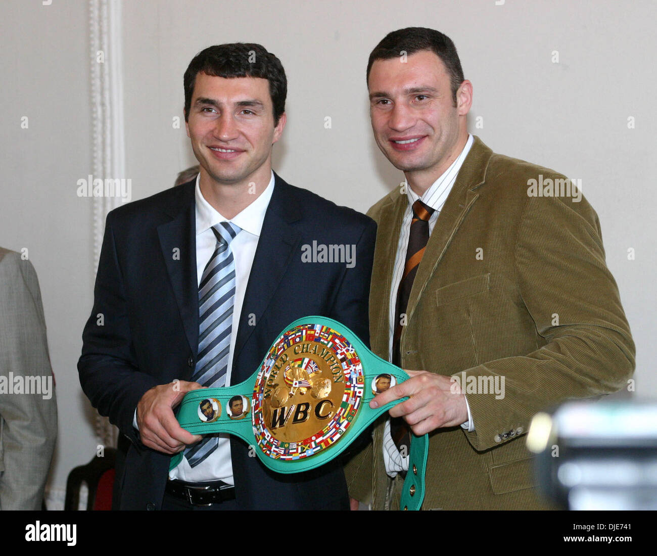 May 05, 2004 - Kiev, Ukraine - The world champion on boxing in a ...