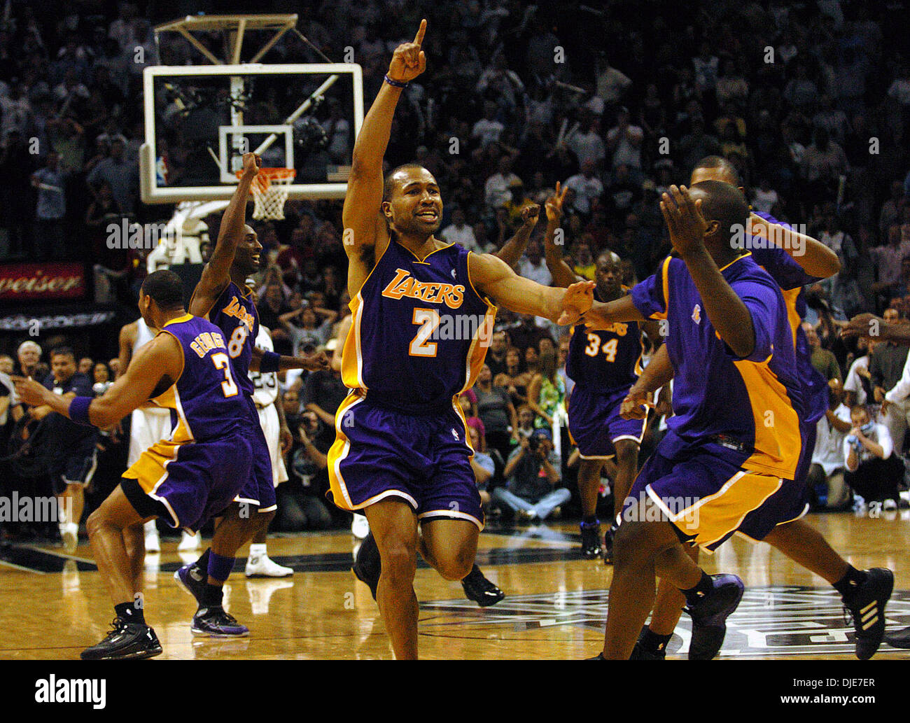 Derek Fisher Lakers Game Winner