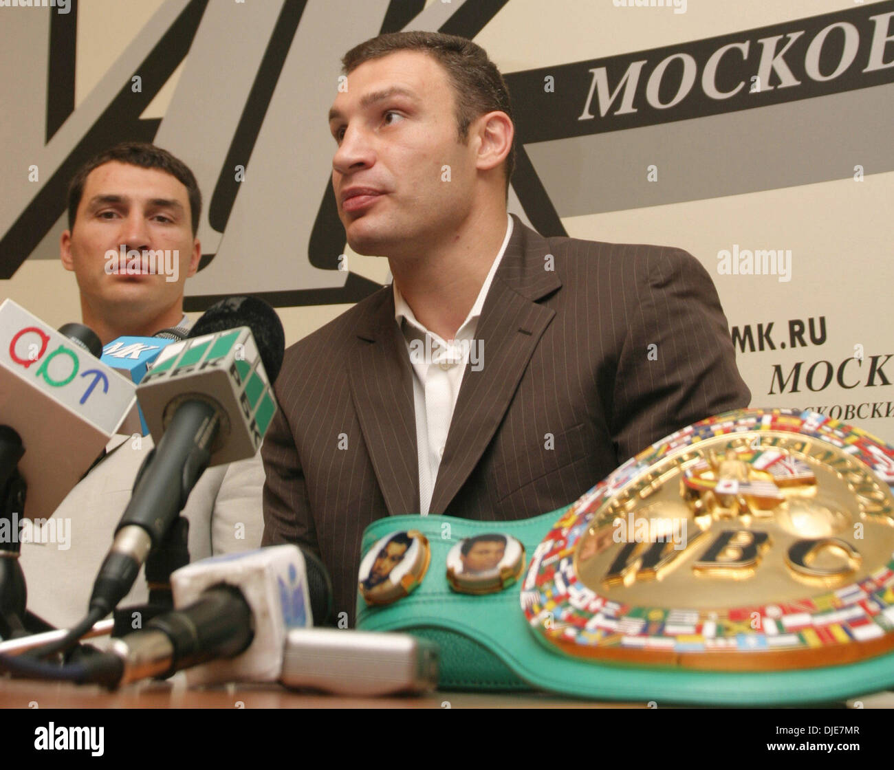 May 17, 2004 - Moscow, Russia - Ukrainian Boxing heavyweights and ...