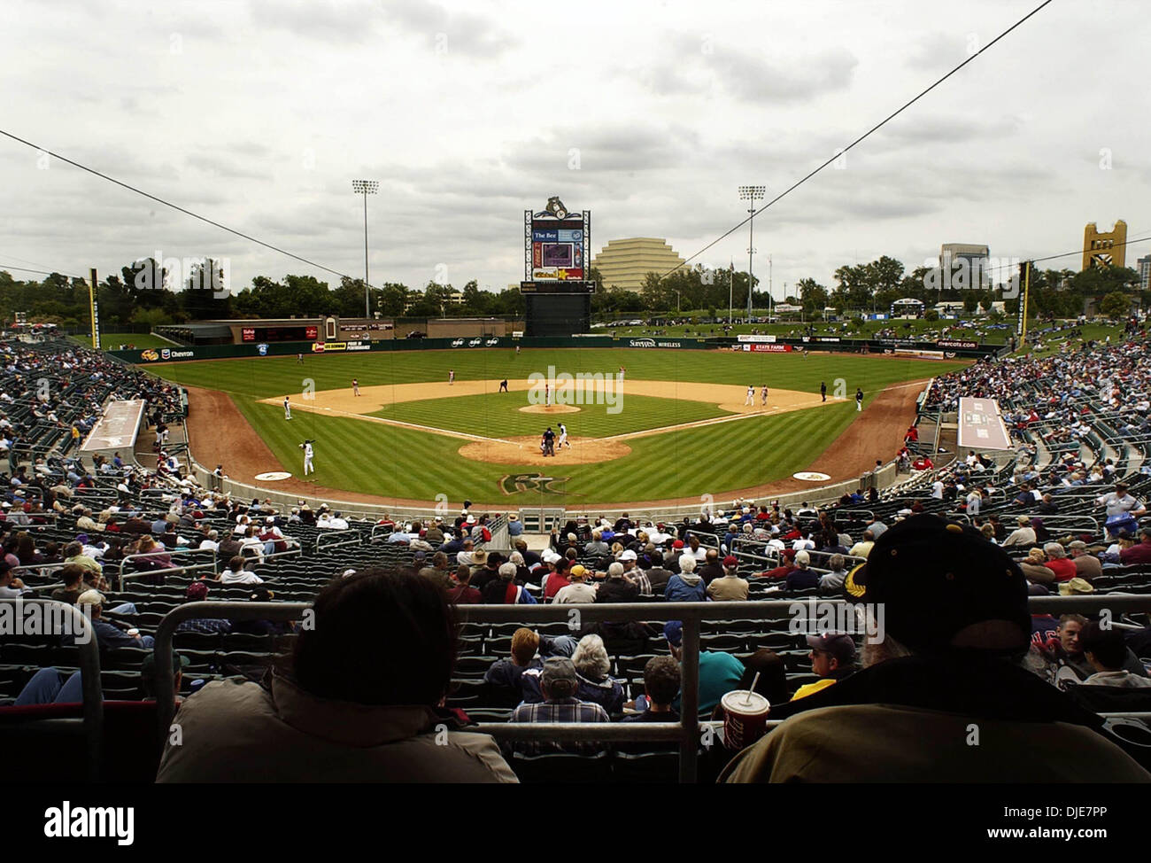 May 20, 2004; Sacramento, CA, USA; Raley Field and The Sacramento River ...