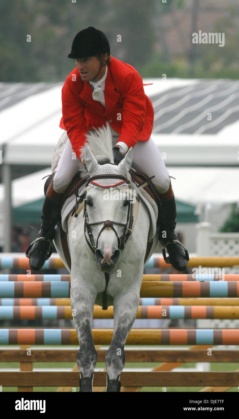 May 23, 2004; San Juan Capistrano, CA, USA; MARK WATRING and horse ...
