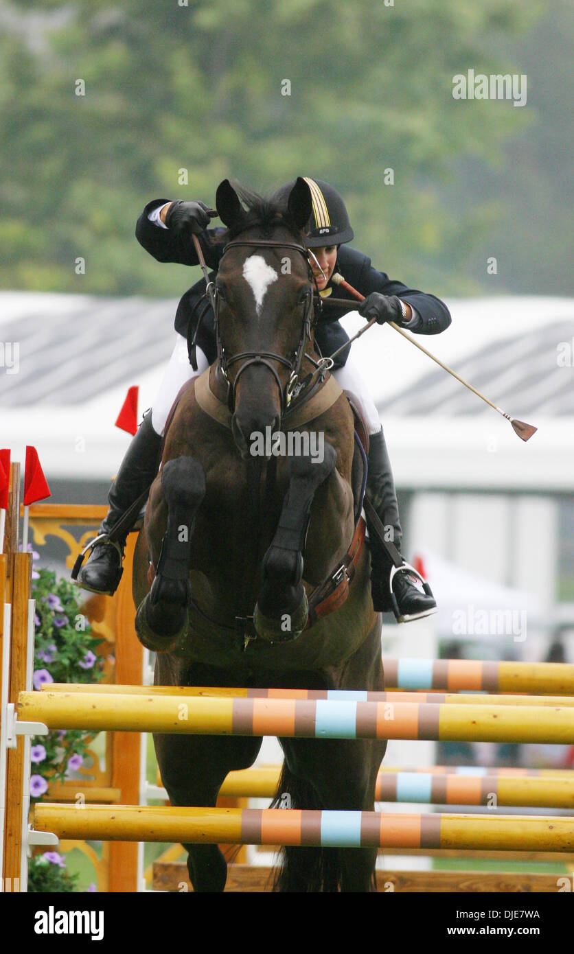 May 23, 2004; San Juan Capistrano, CA, USA; MOLLY TALLA and horse ...