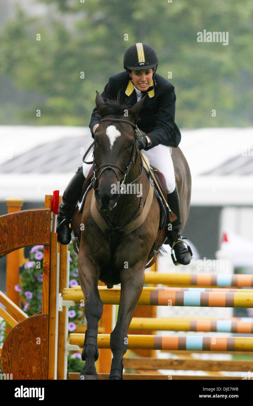May 23, 2004; San Juan Capistrano, CA, USA; MOLLY TALLA and horse ...