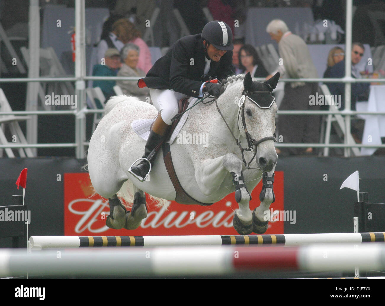 May 23, 2004; San Juan Capistrano, CA, USA; ALI NILFORUSHAN and horse ...