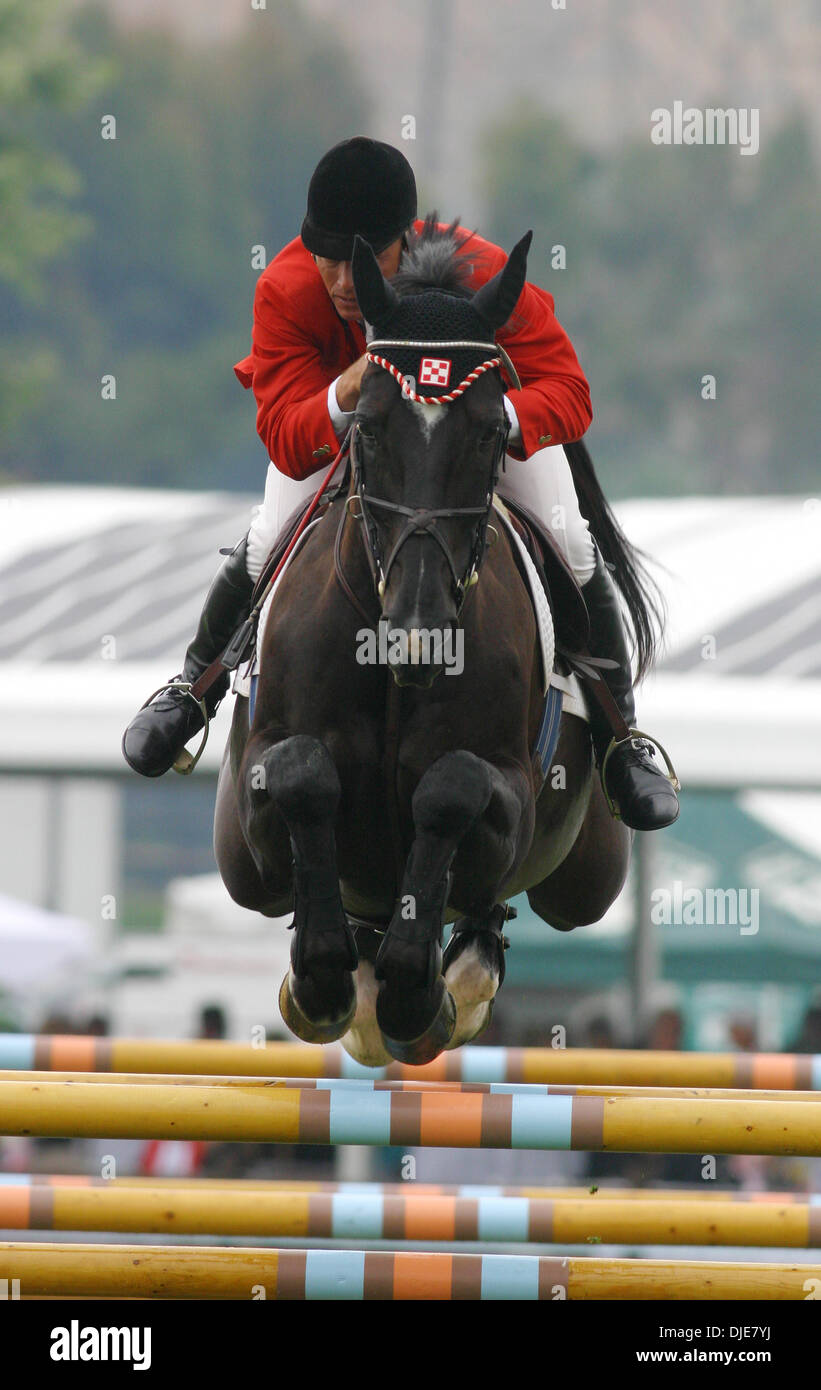 May 23, 2004; San Juan Capistrano, CA, USA; TODD MINIKUS and horse ...