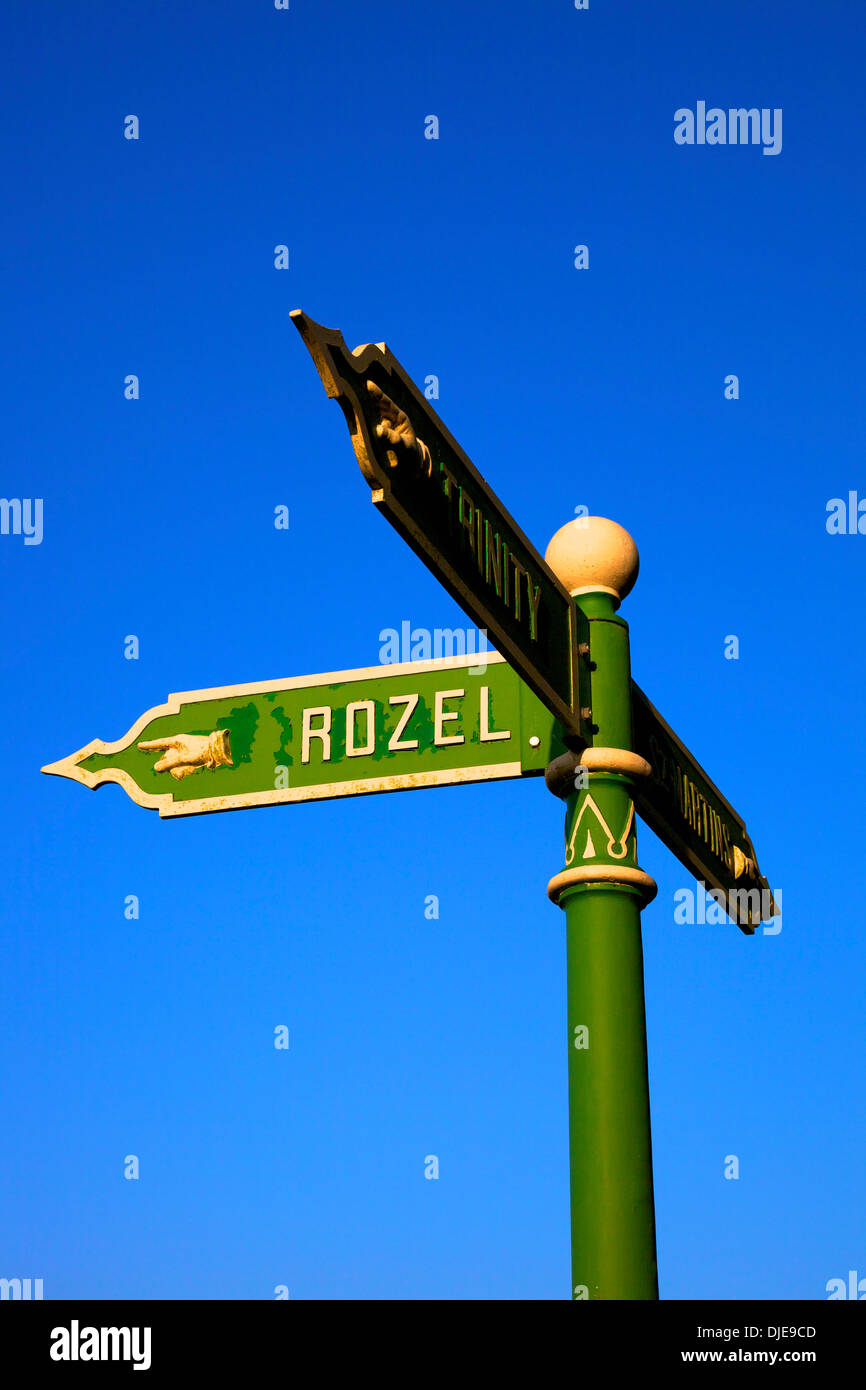 Traditional road signs hi-res stock photography and images - Alamy