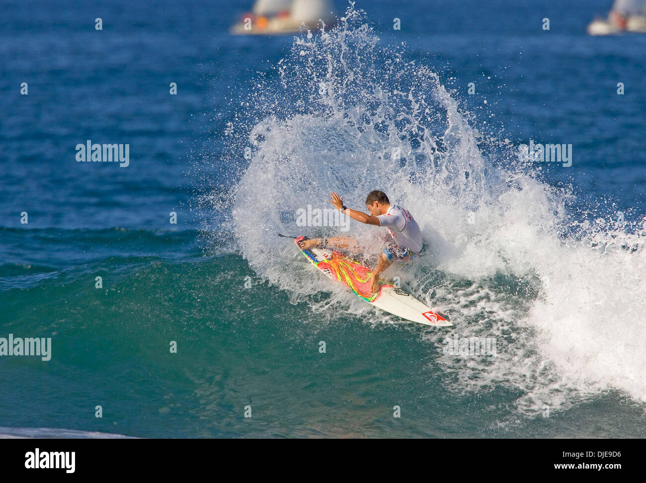 Jul 08, 2004; Durban, South Africa; Surfer TROY BROOKS (Aus) dominated ...