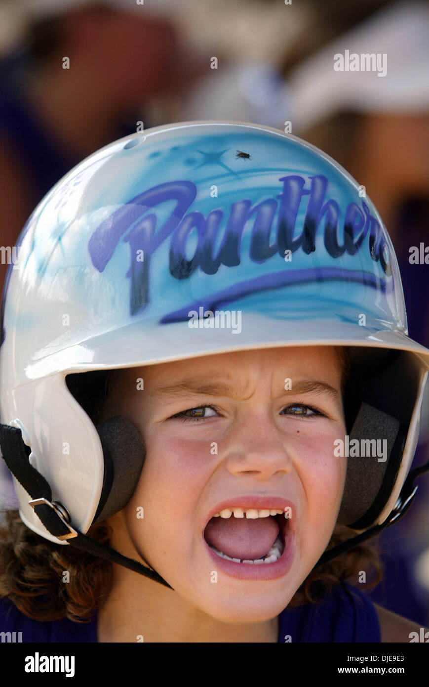 Jul 09, 2004; Palm Beach, FL, USA; STEPHANIE SHAPIRO, 7, of the Royal ...