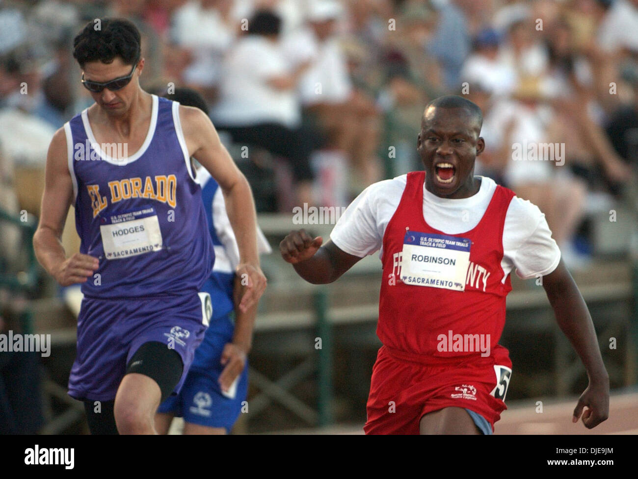 Mens 100 meter hi-res stock photography and images - Alamy