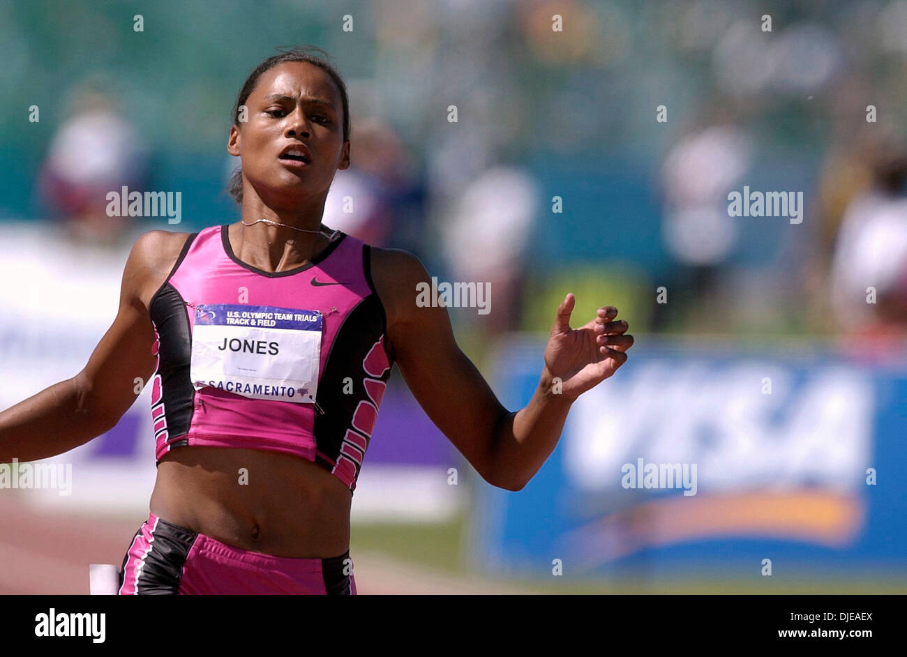 Marion jones hi-res stock photography and images - Alamy