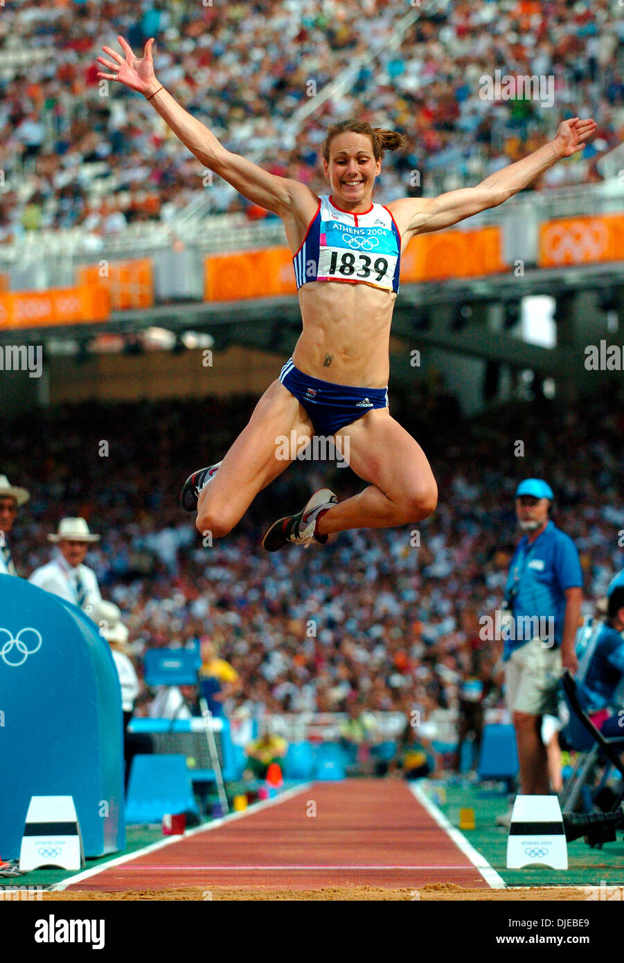 Aug 21, 2004; Athens, Greece; U.S. Olympic track athlete Kelly ...