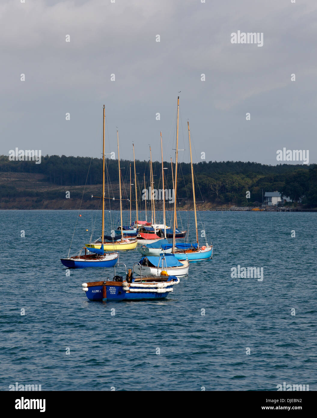 Solent hampshire boats hi-res stock photography and images - Alamy