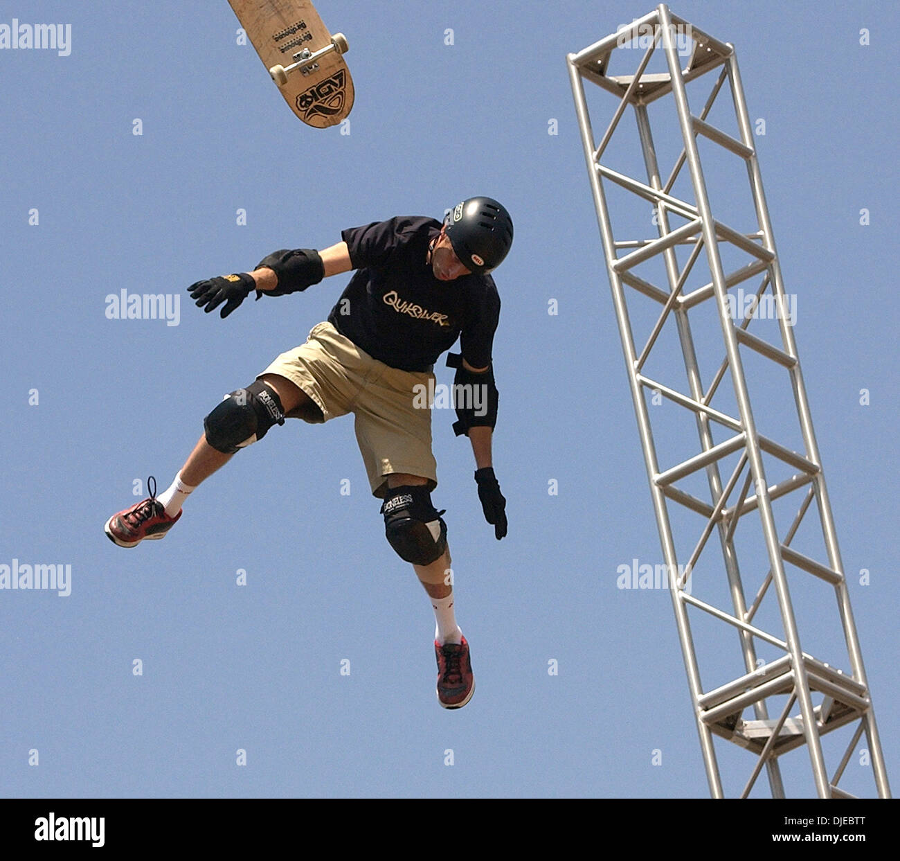 Aug 05, 2004; Los Angeles, CA, USA; Pro Skateboarder TONY HAWK ...