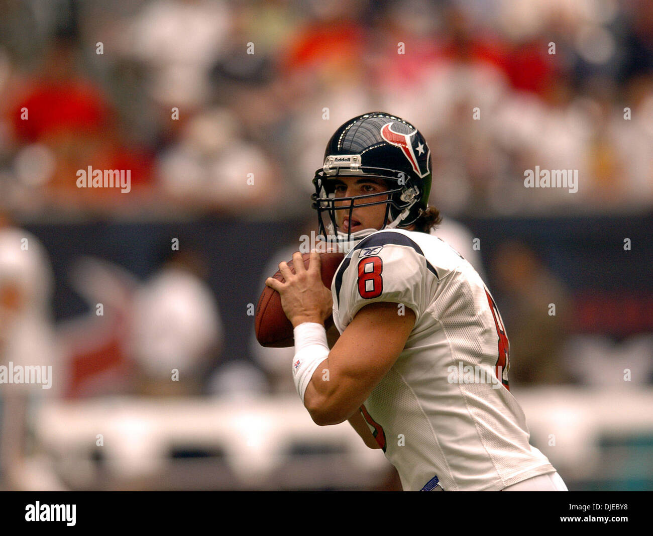 Aug 07, 2004; Houston, TX, USA; Houston Texans quarterback DAVID CARR ...