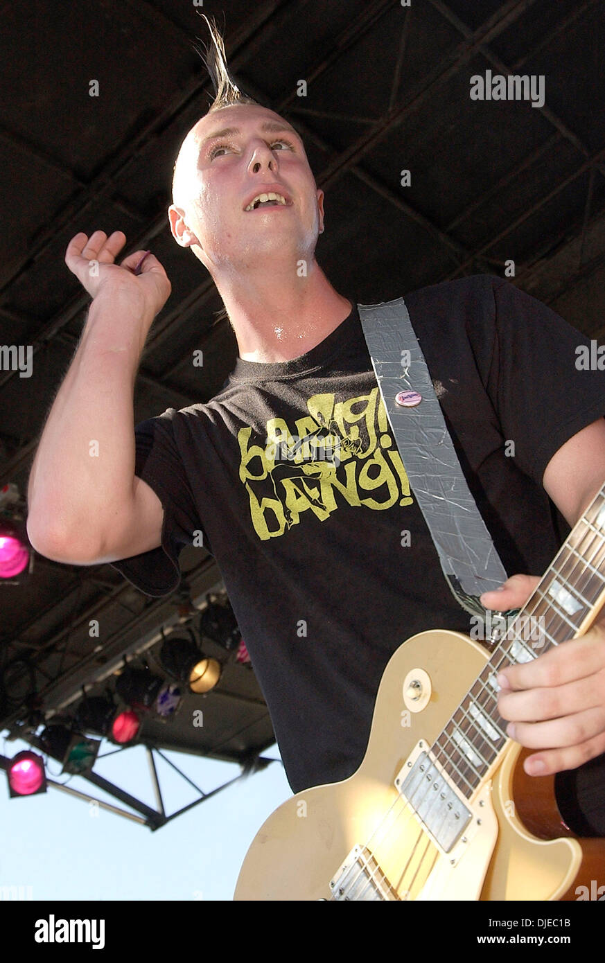 Aug 07, 2004; Los Angeles, CA, USA; TRAVIS ALLEN of The 'F-ups ...