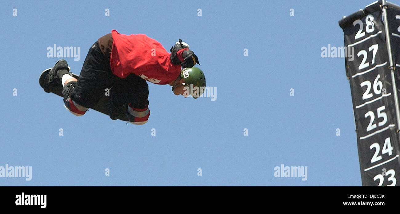 Aug 08, 2004; Los Angeles, CA, USA; Pro Skateboarder DANNY WAY during ...