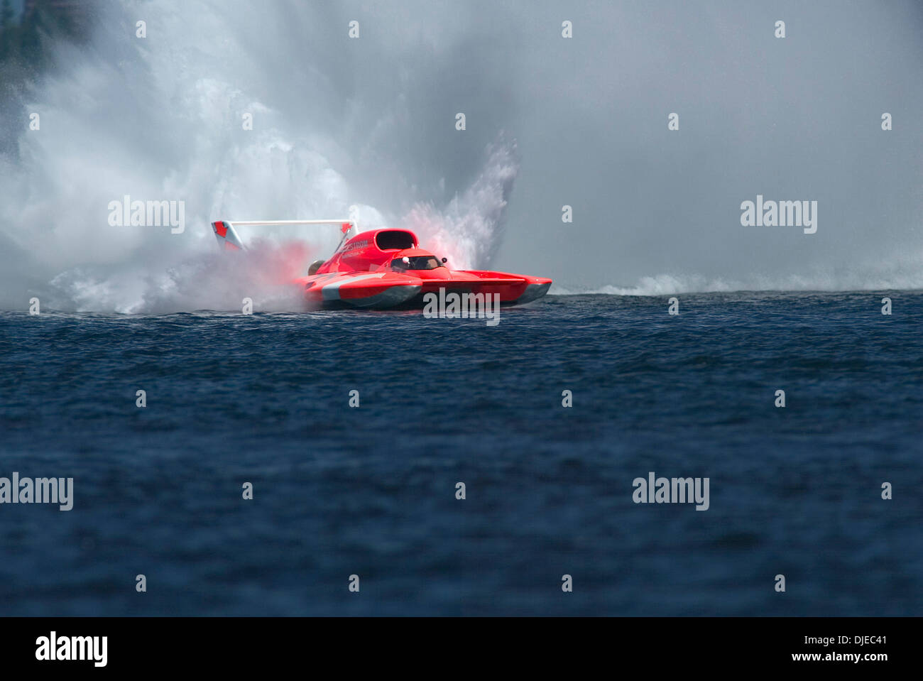 Aug 09, 2004; Seattle, WA, USA; Hydroplane racing at the Chevrolet Cup ...