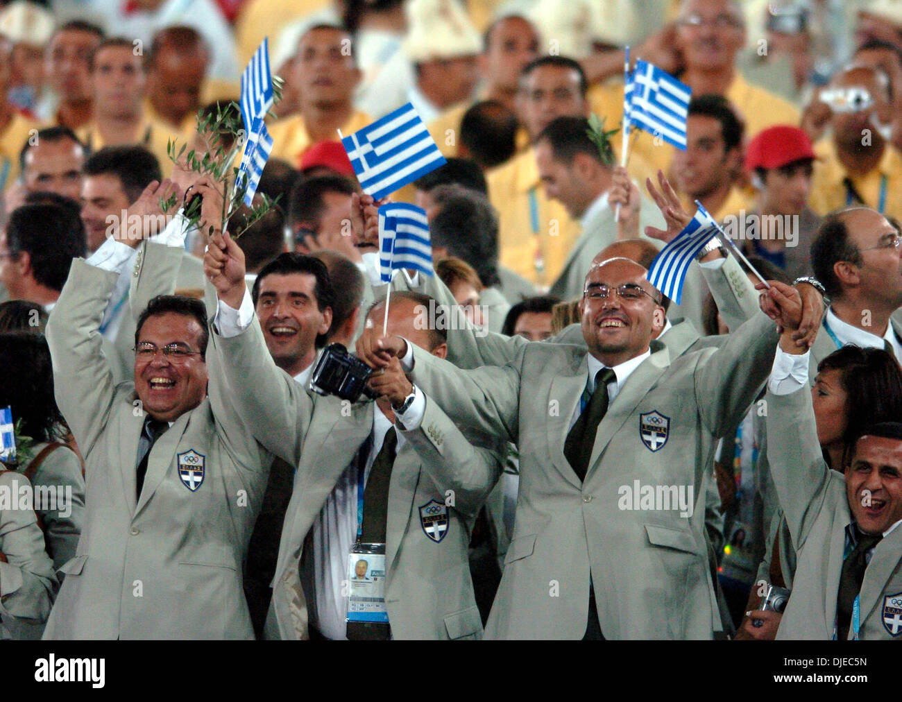 Athens 2004 opening ceremony hi-res stock photography and images - Alamy