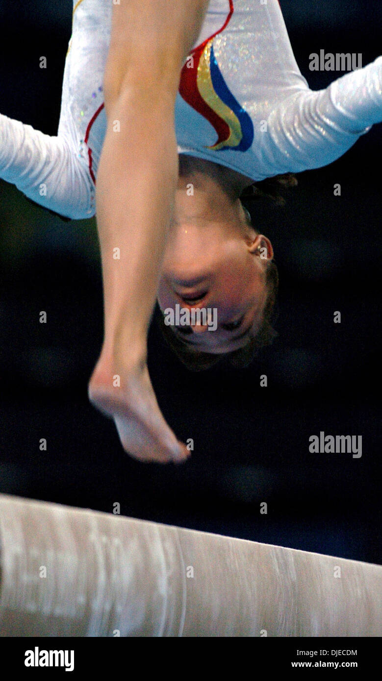 Aug 17, 2004; Olympic Indoor Hall, Athens, GREECE; Romania's Alexandra ...
