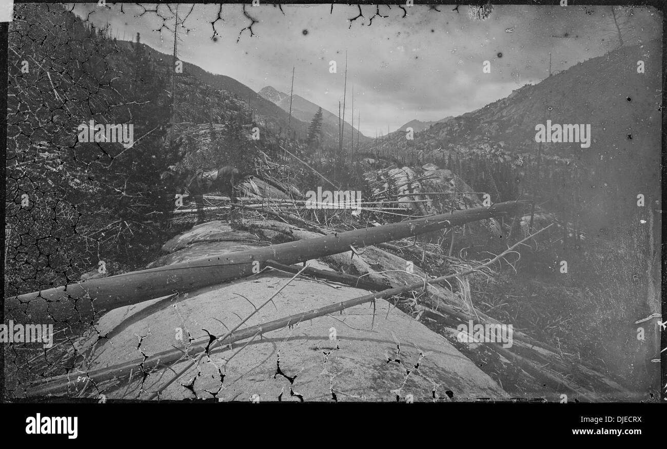 Roches Moutonees, located at the foot of the Mount of the Holy Cross ...