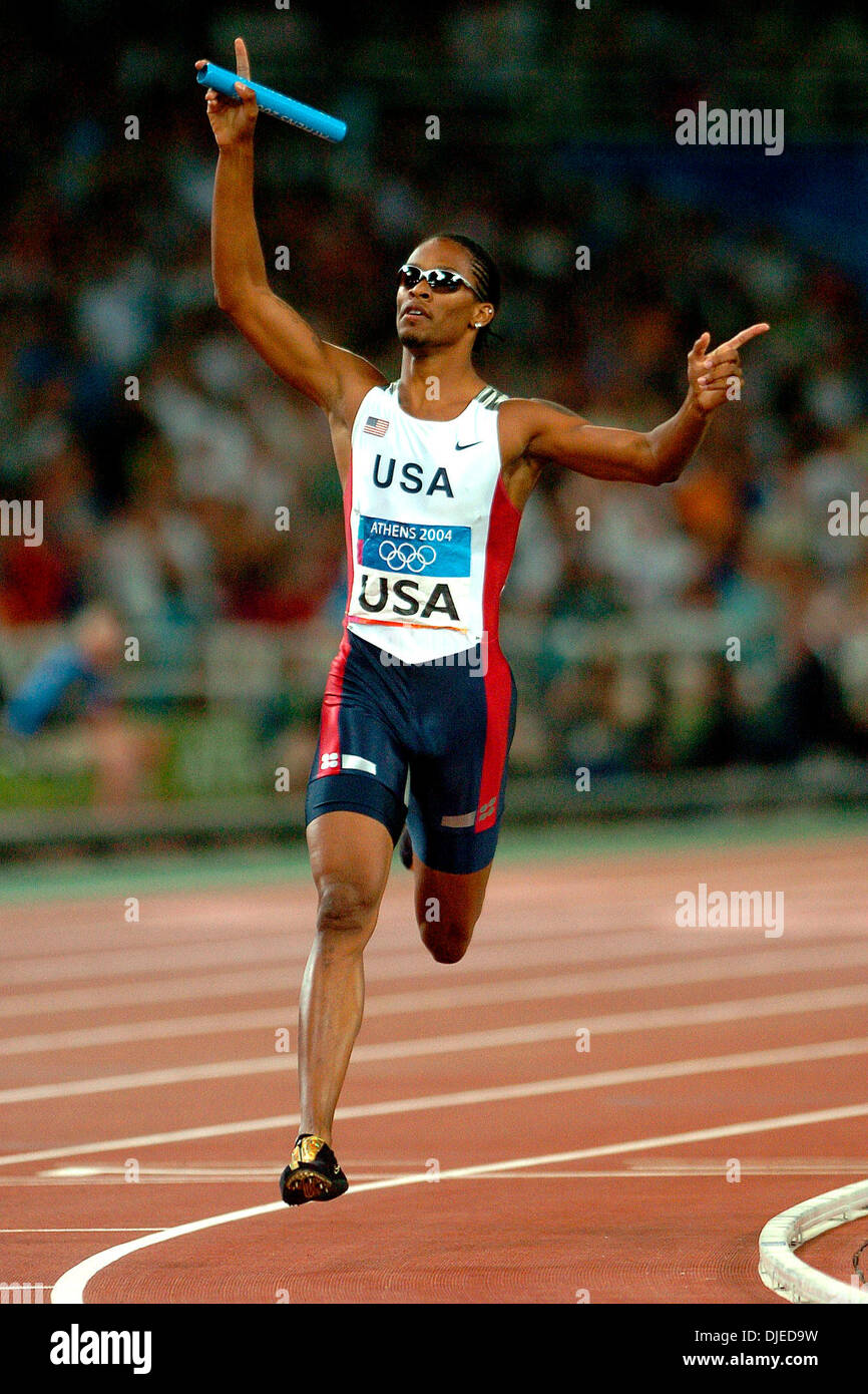 4x400 meter relay hi-res stock photography and images - Alamy